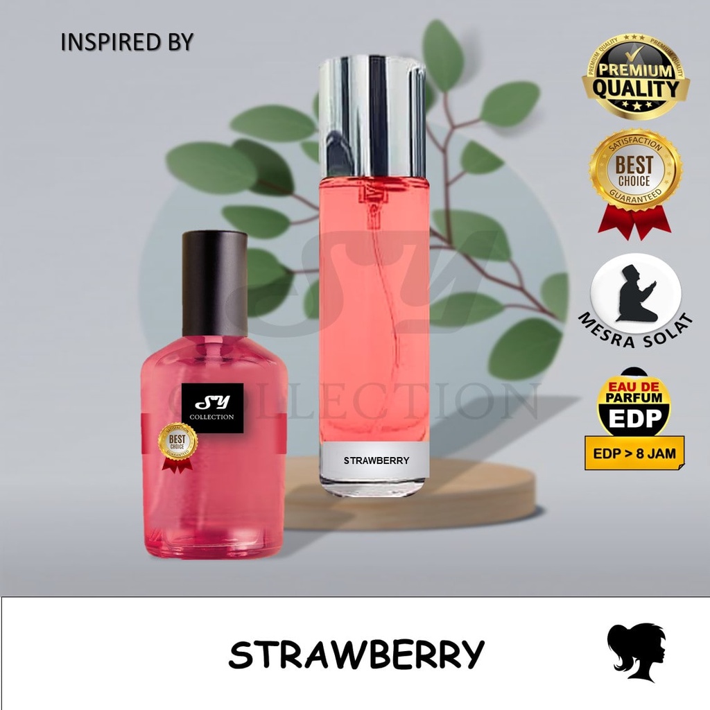 STRAWBERRY PERFUME LONG LASTING PERFUME ORIGINAL EDP | Shopee Malaysia