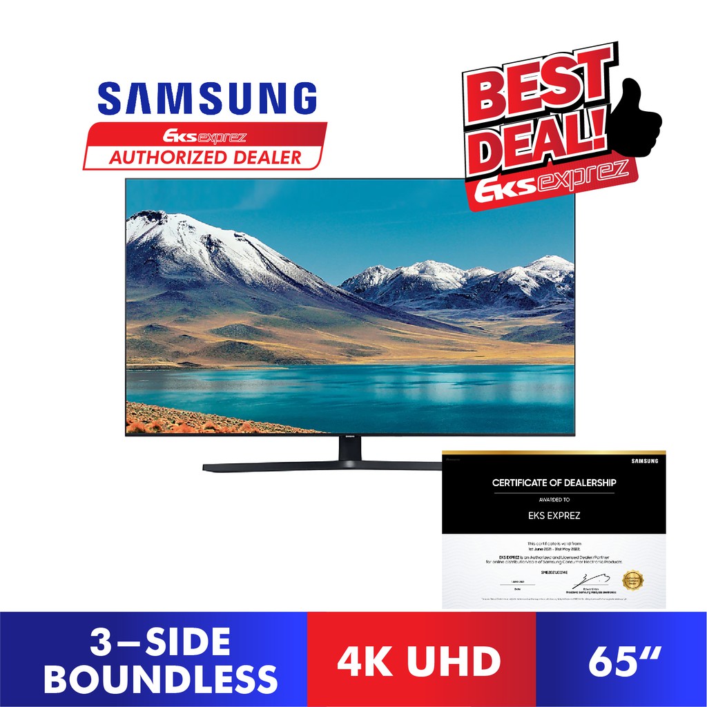 SAMSUNG TU8500 4K UHD Smart TV 2020 (65") UA65TU8500KXXM | Shopee Malaysia