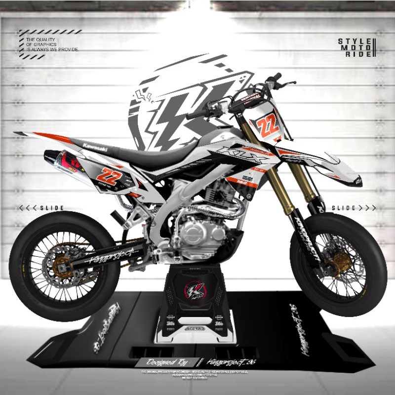 Klx BF 150 L Full Body Custom Design Premium Kingproject Decal | Shopee ...