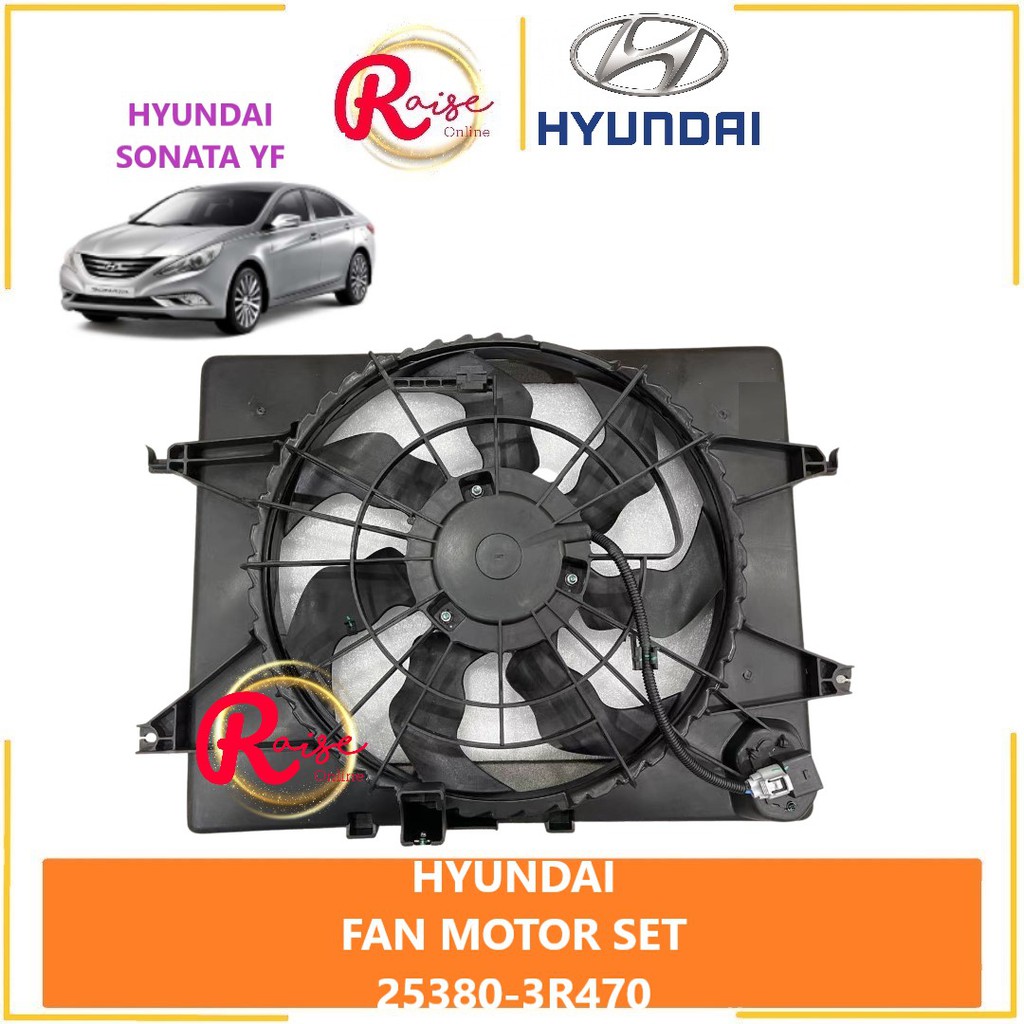 HYUNDAI RADIATOR FAN MOTOR ASSY ( FAN BLADE / FAN MOTOR / FAN SHROUD ...