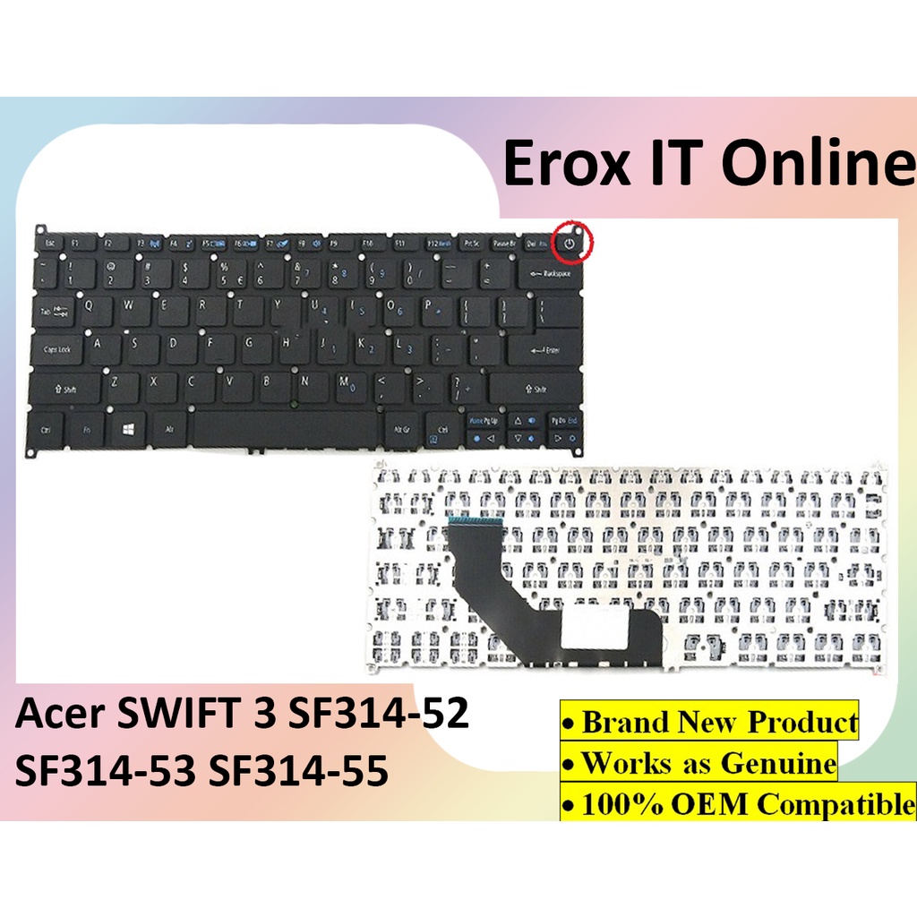 Acer Swift 3 SF314-41 SF314-52G SF314-53G SF314-55G Swift 5 SF514-51 ...