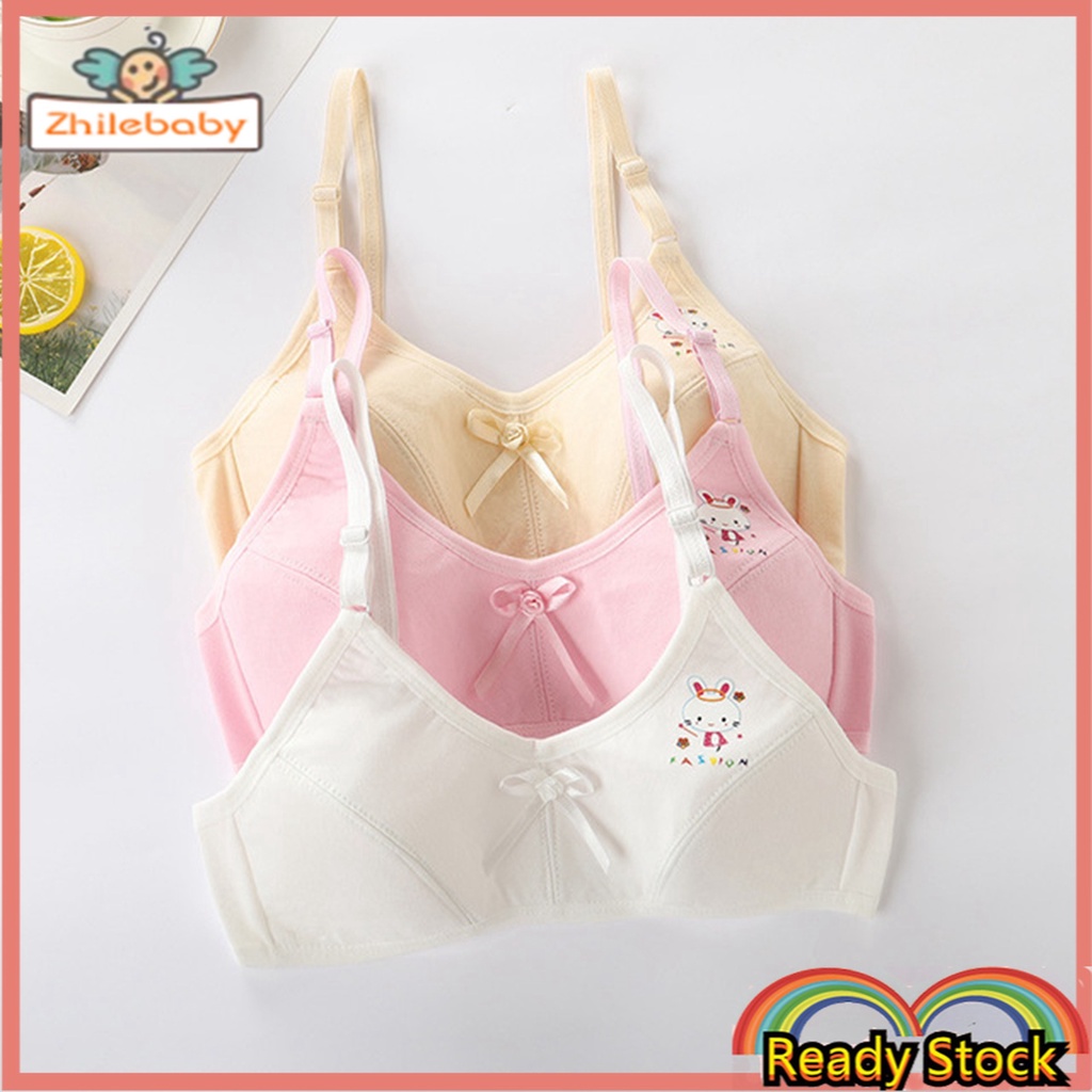 10-12 Years Puberty Girl Bra for Kids Teen Camisole Cotton Kids Bra Non ...