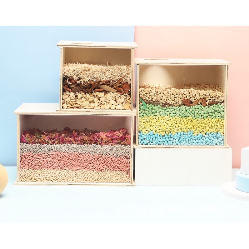 Discovery digging box for hamsters and small pets (monolithic) | Shopee ...