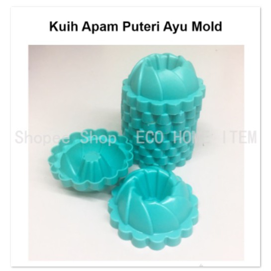 ACUAN KUIH PUTERI AYU / APAM / MOULD / Acuan Kuih Kukus Bunga Rose ...