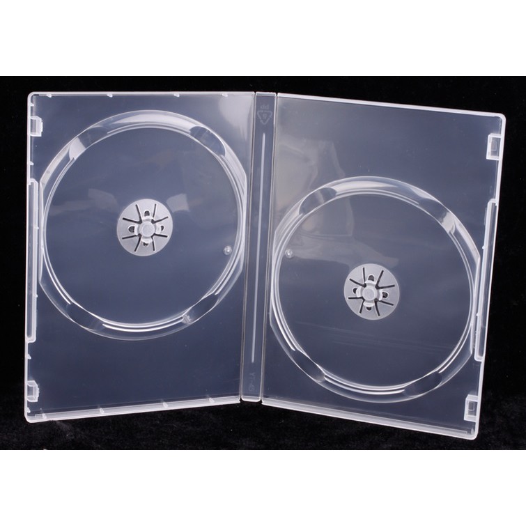 DVD Disc Case Casing PP 14mm(WHITE/CLEAR)-2 Disc [READY STOCK] | Shopee ...