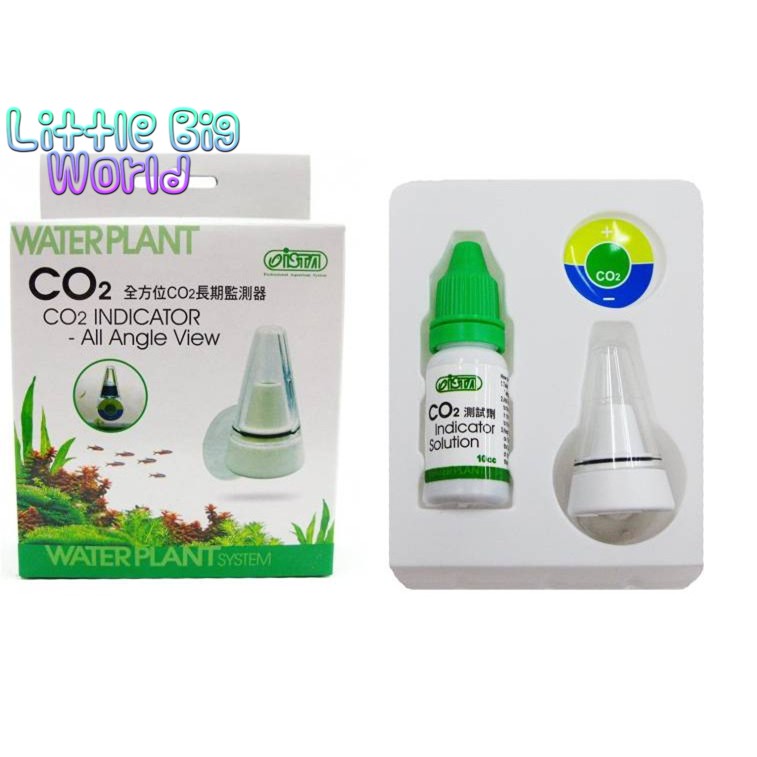 ISTA CO2 Indicator - All Angle View (Check CO2 Level in water) for ...