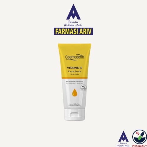 ARIVRP Cosmoderm Vitamin E Facial Scrub 125ml | Shopee Malaysia