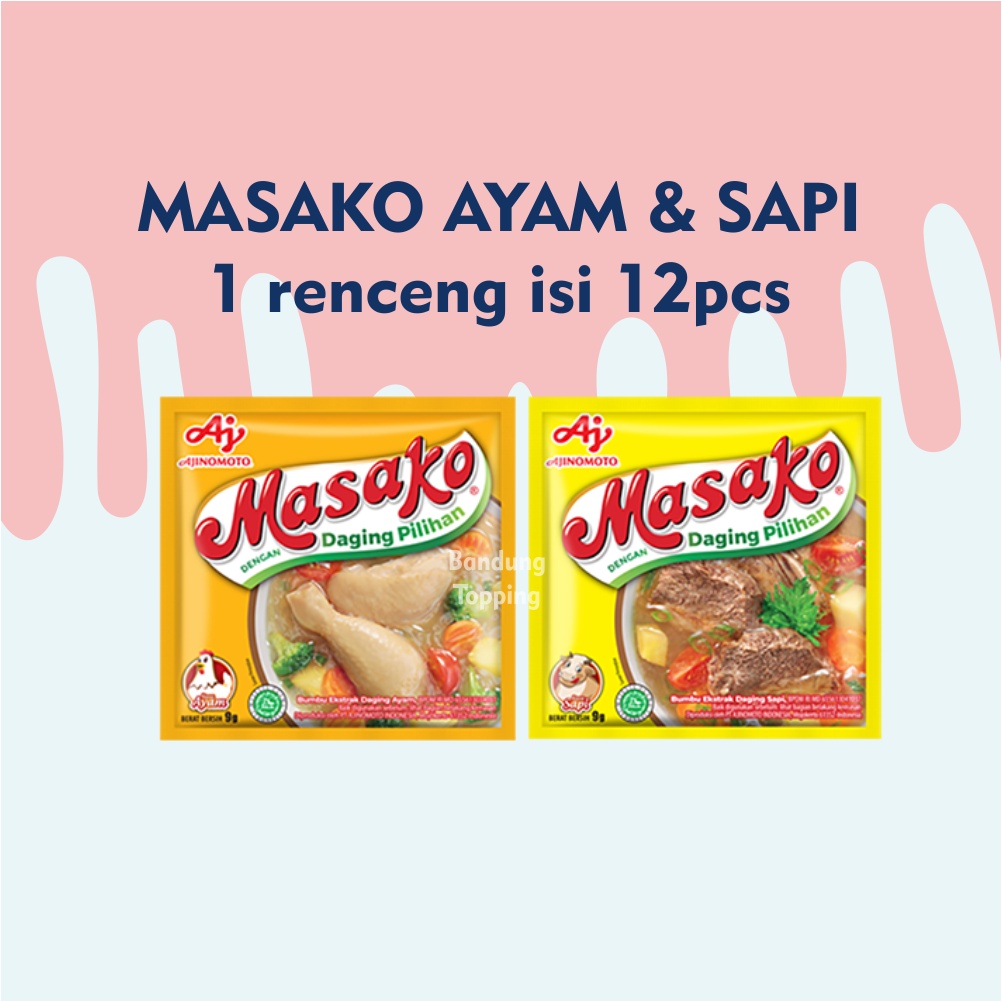 Masako Chicken/Sapi 1dozen (12pcs) | Shopee Malaysia
