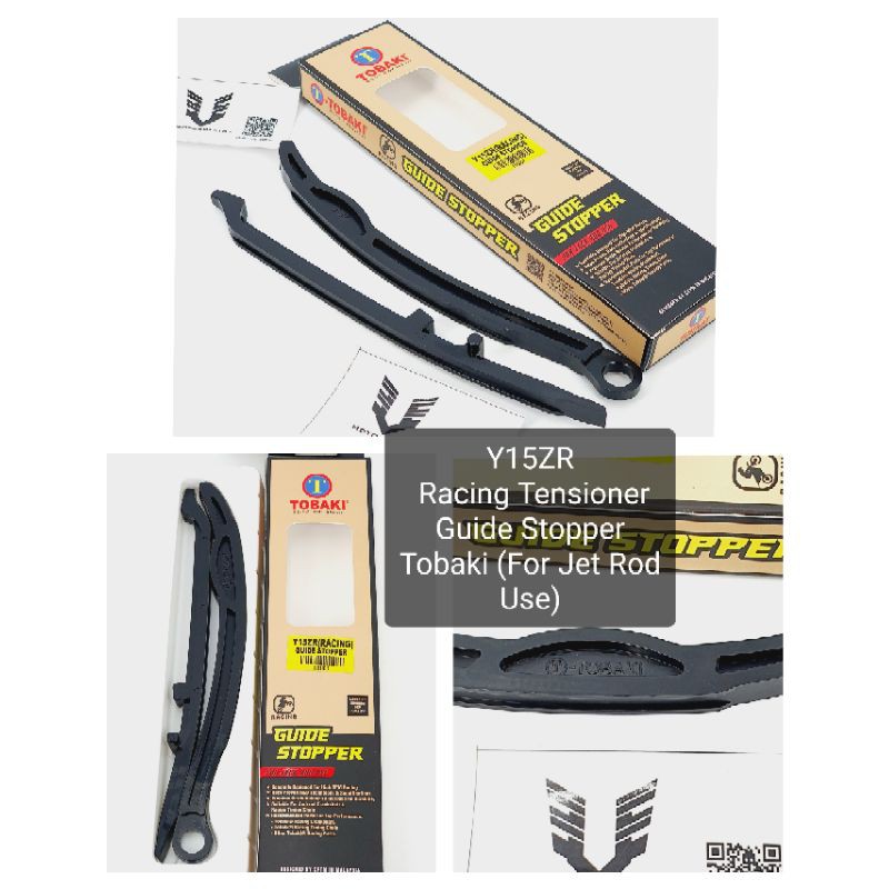 Tobaki Racing Tensioner Guide Stopper For Jet Rod Use Y15ZR/Ysuku/Y15 ...