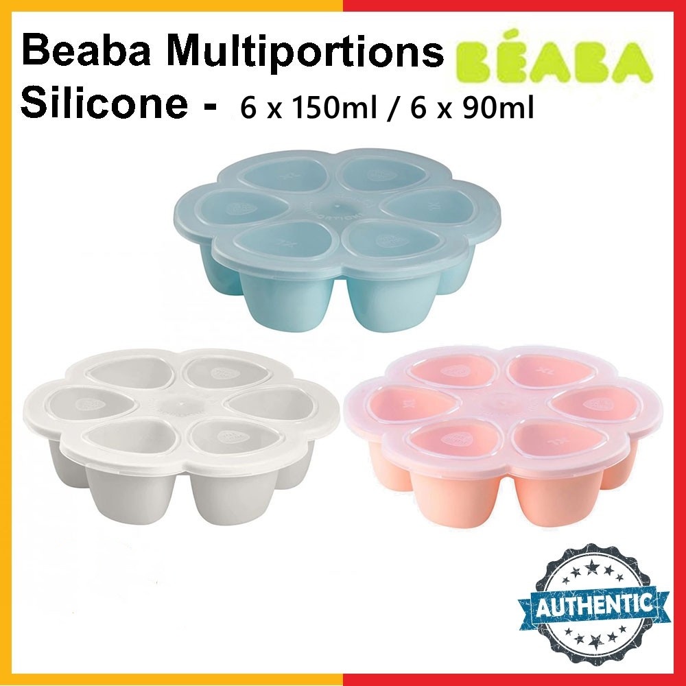 Beaba - Multiportion Silicone Tray (6 x 90ml / 6 x 150ml) | Shopee Malaysia