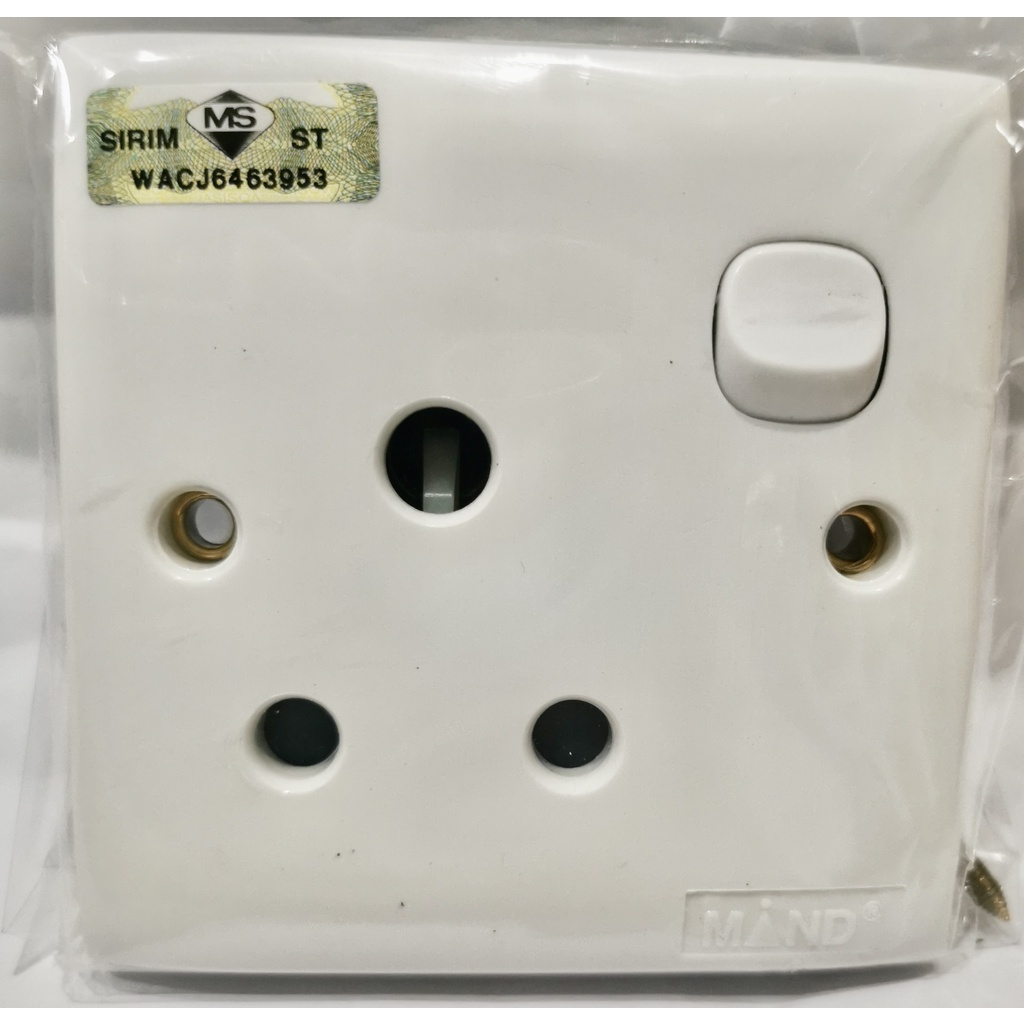MIND Switch Socket and Socket Outlet (SIRIM)2k 13A Switch socket/ 15A ...