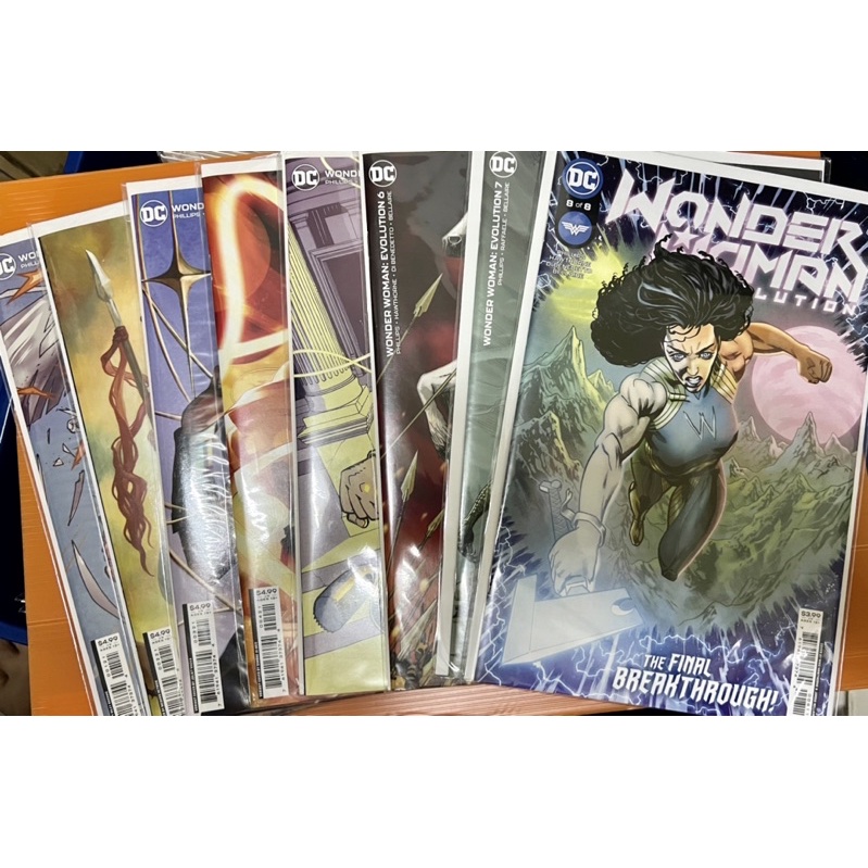 Wonder Woman Evolution # 1 - 8 (set) | Shopee Malaysia