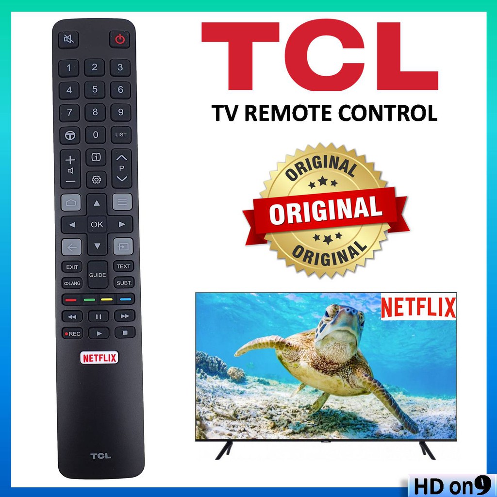 [ORIGINAL] TCL Flat Panel LED Netflix Smart TV Remote Control (TCL ...