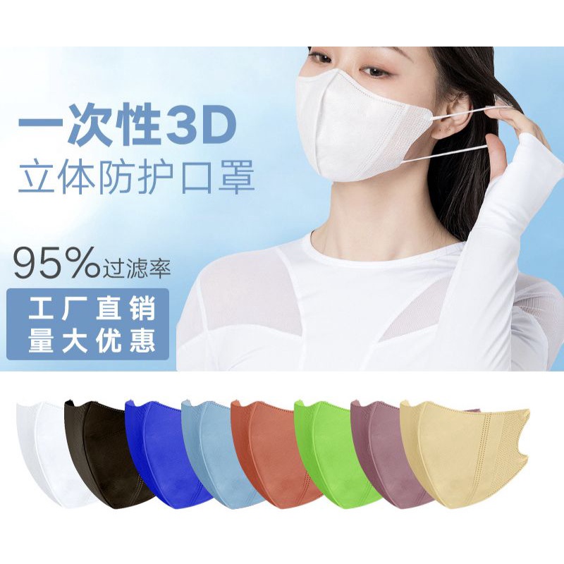 ADULT DUCKBILL 3D MASK READY STOCK 40 PCS | Shopee Malaysia