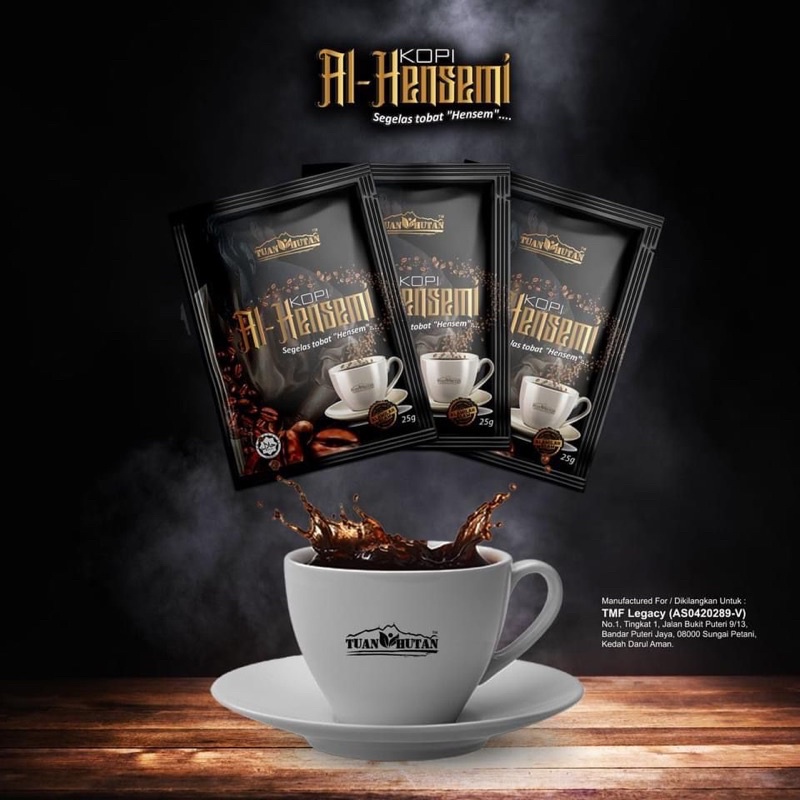 (READY STOCK) Kopi Alhensemi Tuan Hutan | Shopee Malaysia