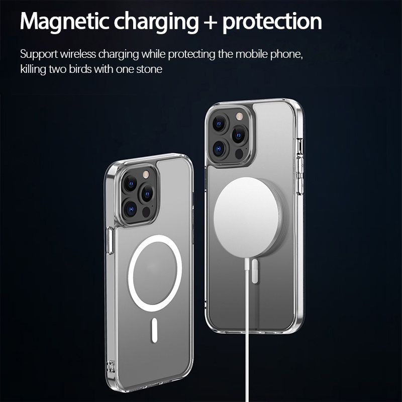 Magnetic Casing For iphone 15 14 13 12 11 Pro Max Plus Pro Shockproof ...