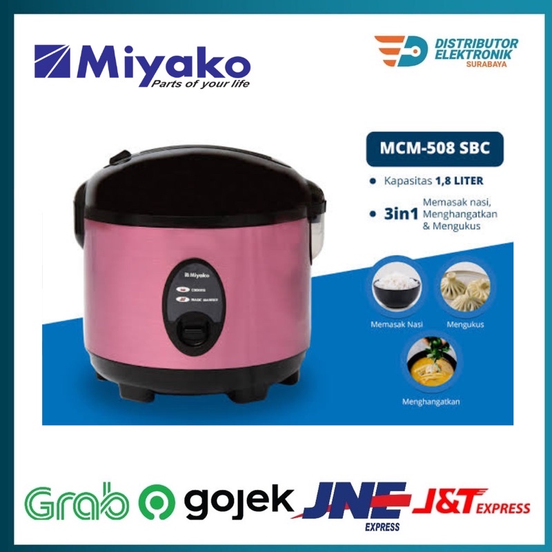 Miyako MAGIC COM MCM508 - Rice Cooker - 1.8 LITER- MIYAKO Rice Cooker ...