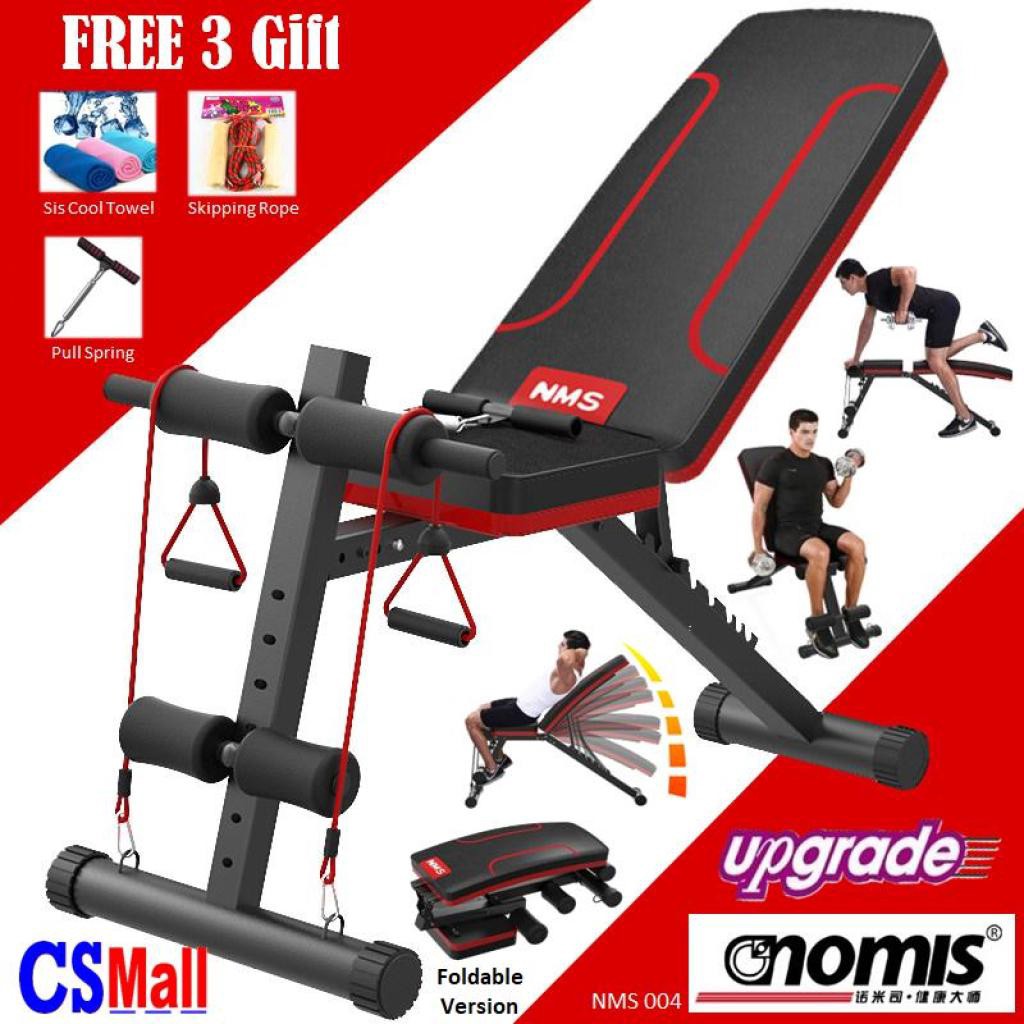 Columbus Fitness Sit Up Dumbbell Weight Lifting 6 Pack workout Bench ...