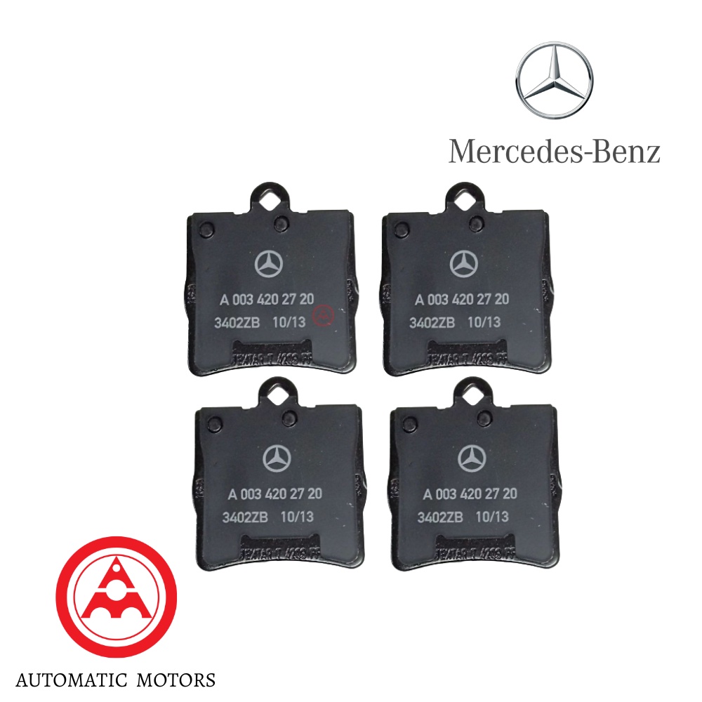 Original Mercedes Benz Rear Brake Pad Set W210 E20/23/24-FC98> W170 FC ...