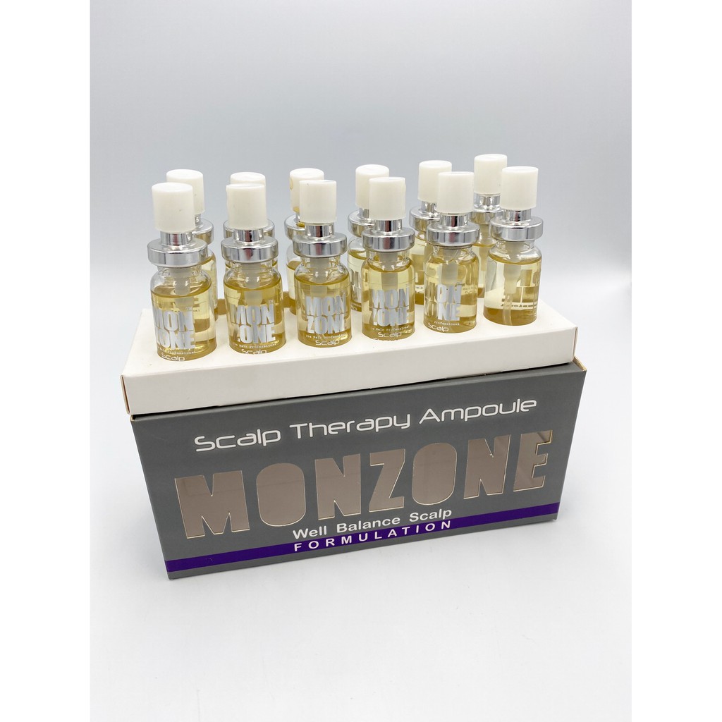 Monzone Scalp Theraphy Ampoule Well Balance Scalp 12 Bottles x 10ml ...
