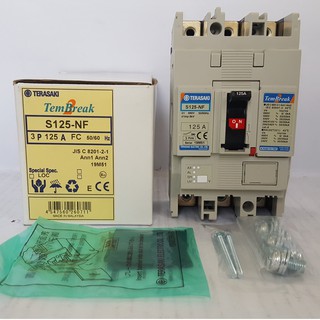 TERASAKI MCCB 125A 25KA 30KA 40KA 65KA 3P TEMBREAK2 S160SCF S160SFS S125NF S125GF | Shopee Malaysia