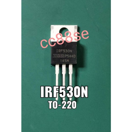 IRF530N IRF530 TO-220 N-CHANNEL MOSFET TRANSISTOR FET | Shopee Malaysia