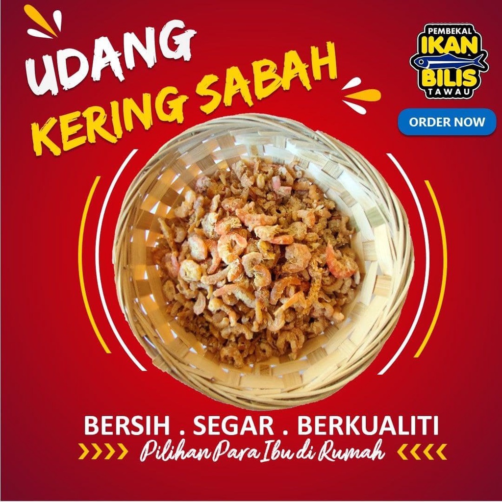 Udang kering Sabah Original / Dried Shrimp / Gred A | Shopee Malaysia