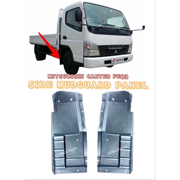 MITSUBISHI CANTER FUSO FE83 FE71 FRONT SIDE MUDGUARD PANEL | Shopee ...