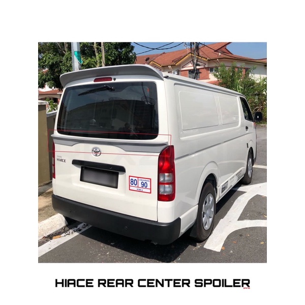 TOYOTA HIACE CENTER SPOILER | Shopee Malaysia
