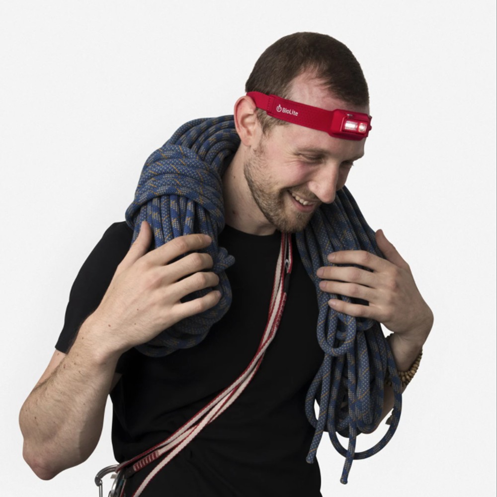 BIOLITE Headlamp 330 - 3D Slim Fit 4 Lightning Modes Headlight USB ...