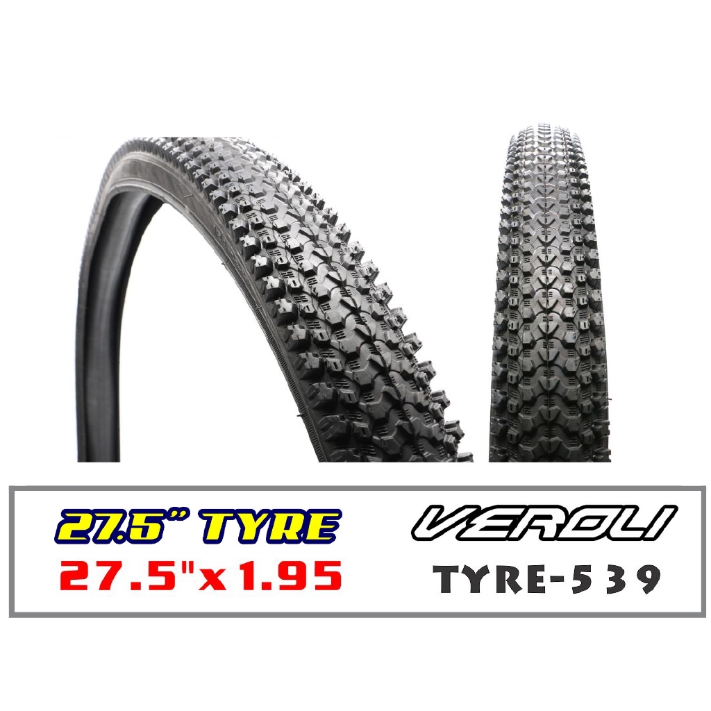VEROLI BICYCLE TIRE SIZE 27.5" x 1.95- 539 | Shopee Malaysia