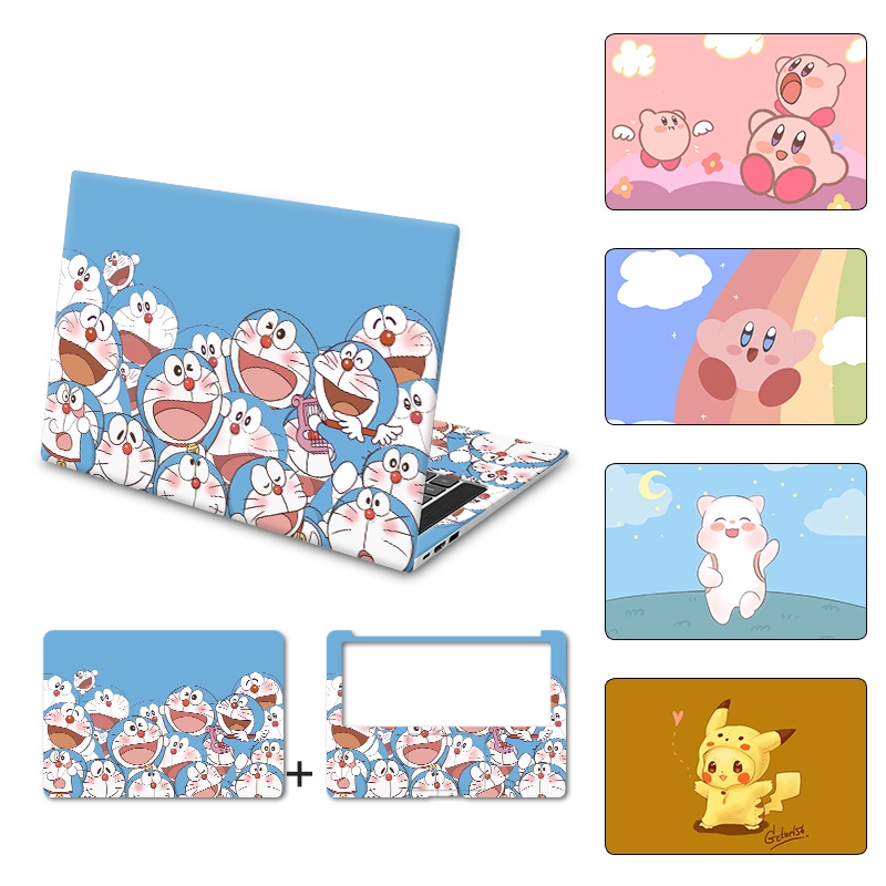 DIY Doraemon, Pikachu, Star Cappy Cartoon Laptop Skin Laptop Sticker 10 ...