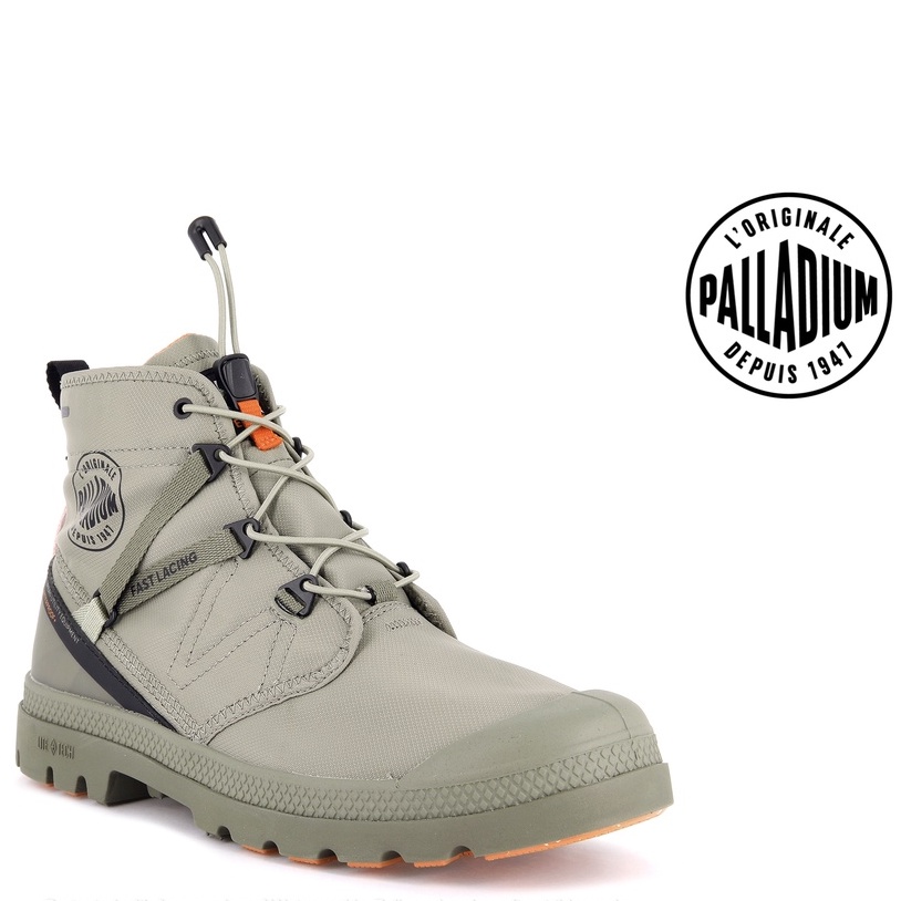 CBF PALLADIUM Waterproof PAMPA TRAVEL LITE+WP+Quick Wear Lightweight Boots Desert Gray 77238-297 ...