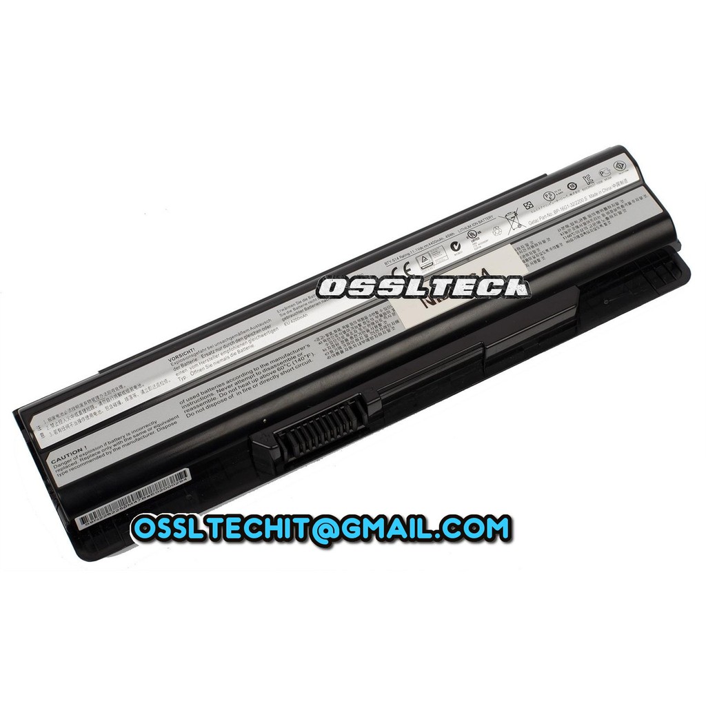 MSI BTY-S14 BTY-S15 GE60 2pc GE620DX GE620 CR41 GE70 CR650 CR70 CX650 ...