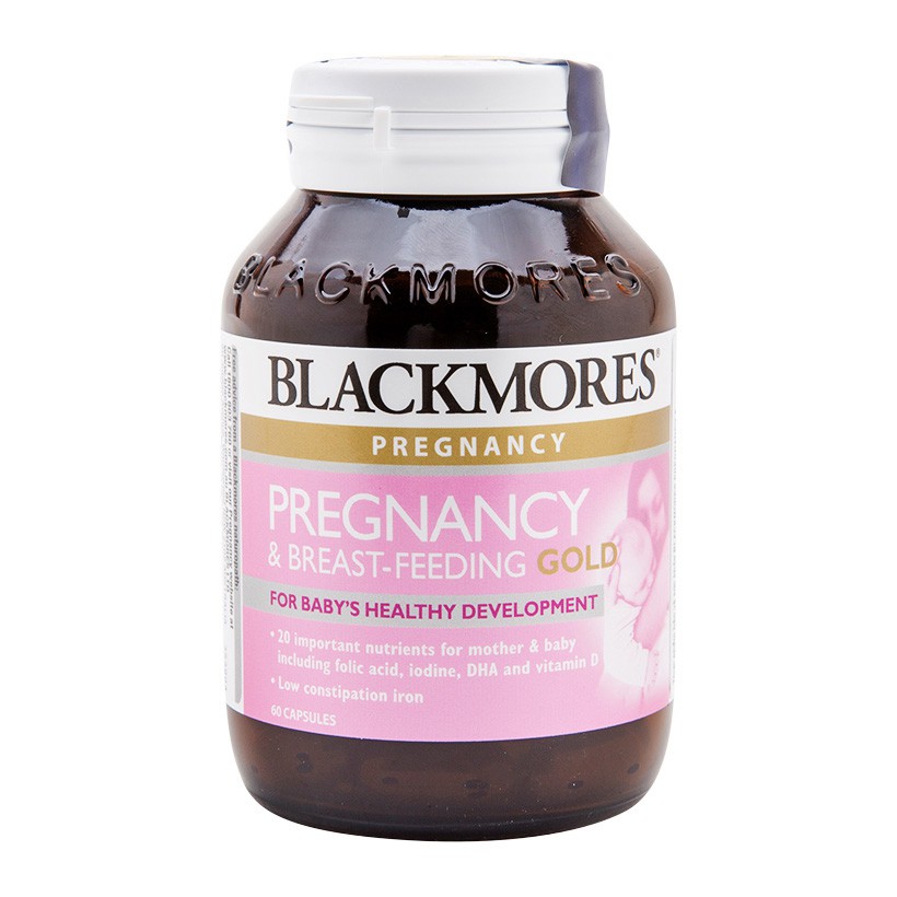 BLACKMORES Multivitamins For Pregnancy & Breast-Feeding Gold Pregnant ...