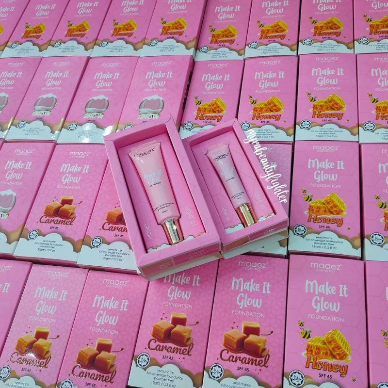 🔥READY STOCK MAAEZ FOUNDATION 15ML ORIGINAL HQ🔥 | Shopee Malaysia