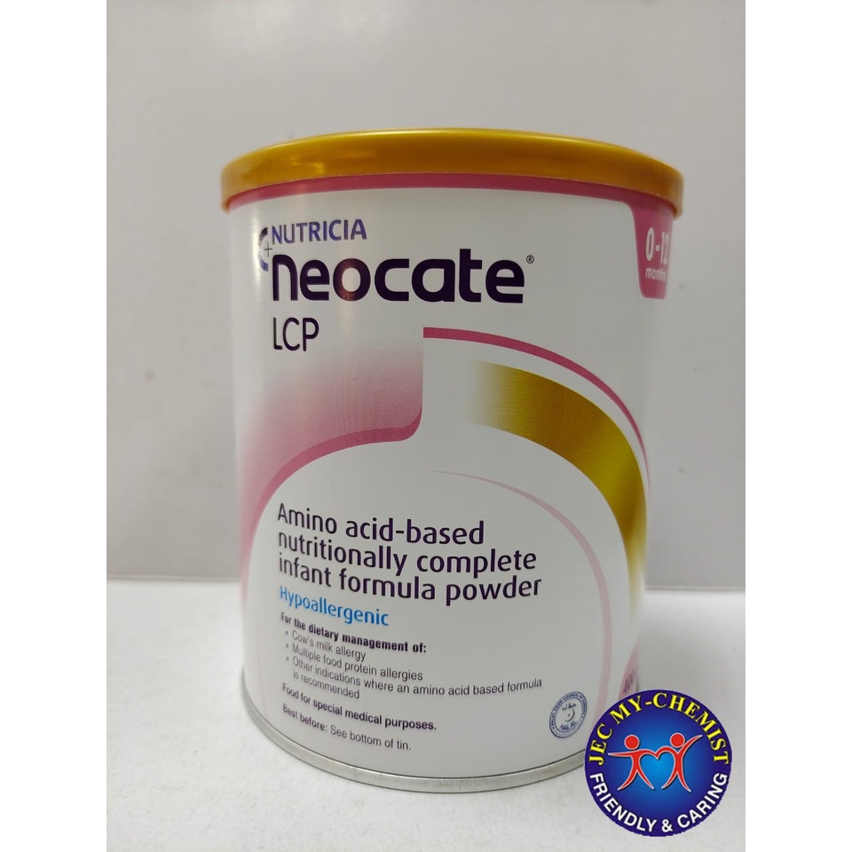 Nutricia Neocate LCP 400g (0-12 months) | Shopee Malaysia