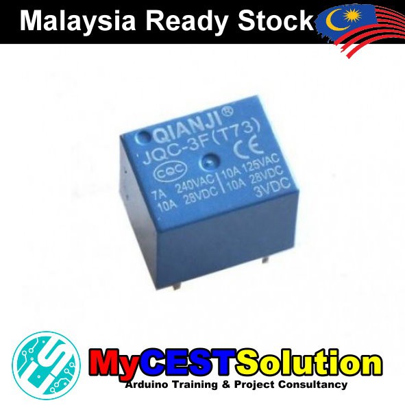 5VDC SPDT PCB Signal Relay - 5 Pin | Shopee Malaysia