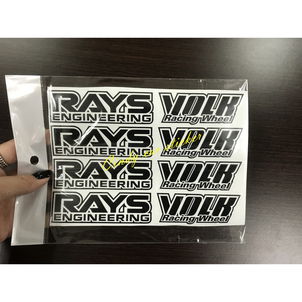 STIKER SPORTRIM TE37/RIM STICKER RAYS VOLK RACING TE37 STIKER RAYS ...