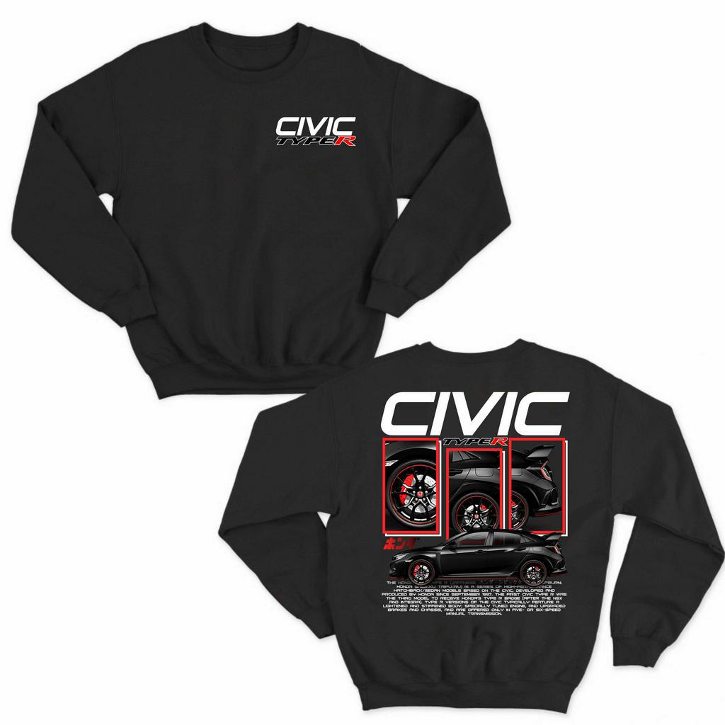 Honda CIVIC SWEATER JACKET TYPE R BIG SIZE JUMBO | Shopee Malaysia