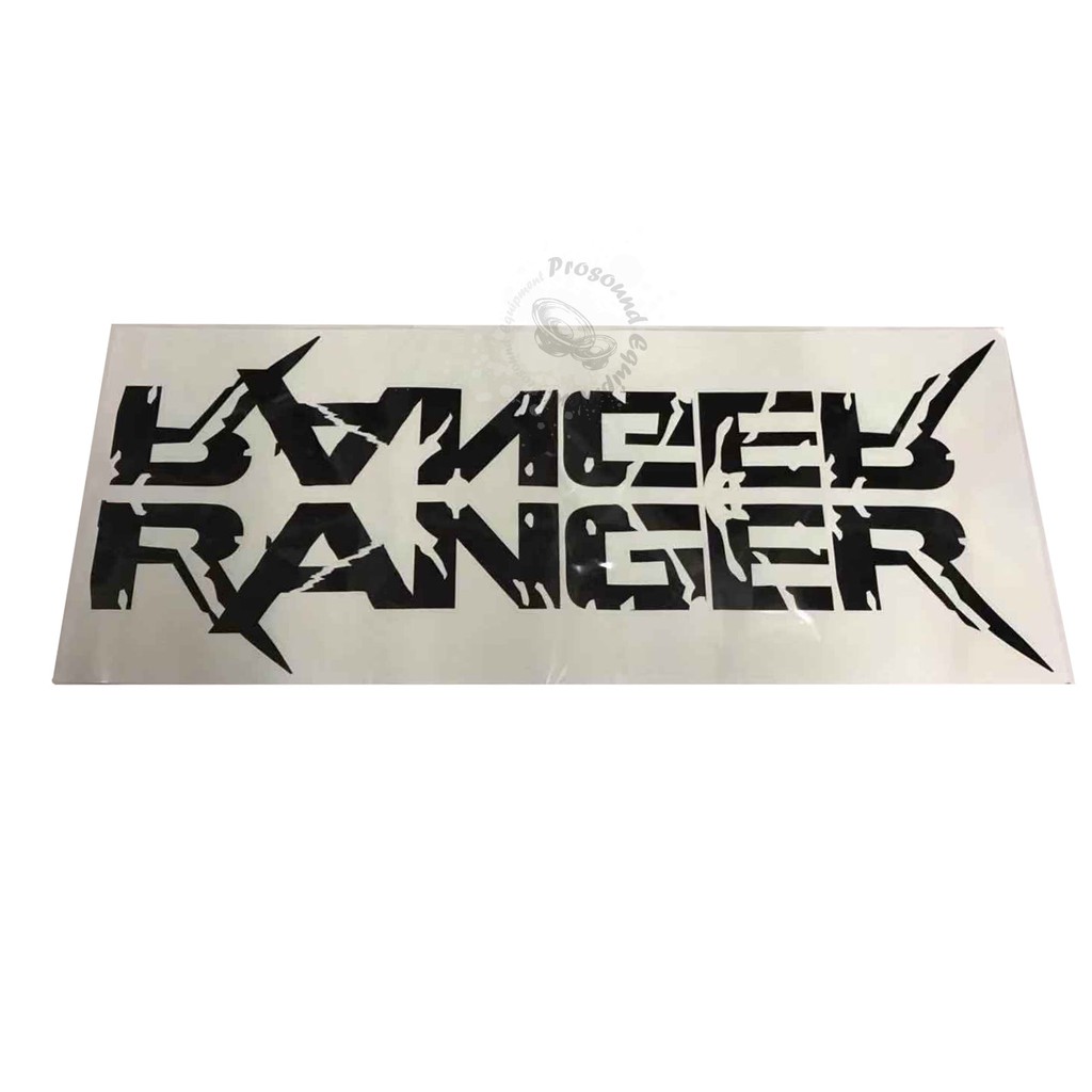 RANGER STICKER (BLACK) | Shopee Malaysia