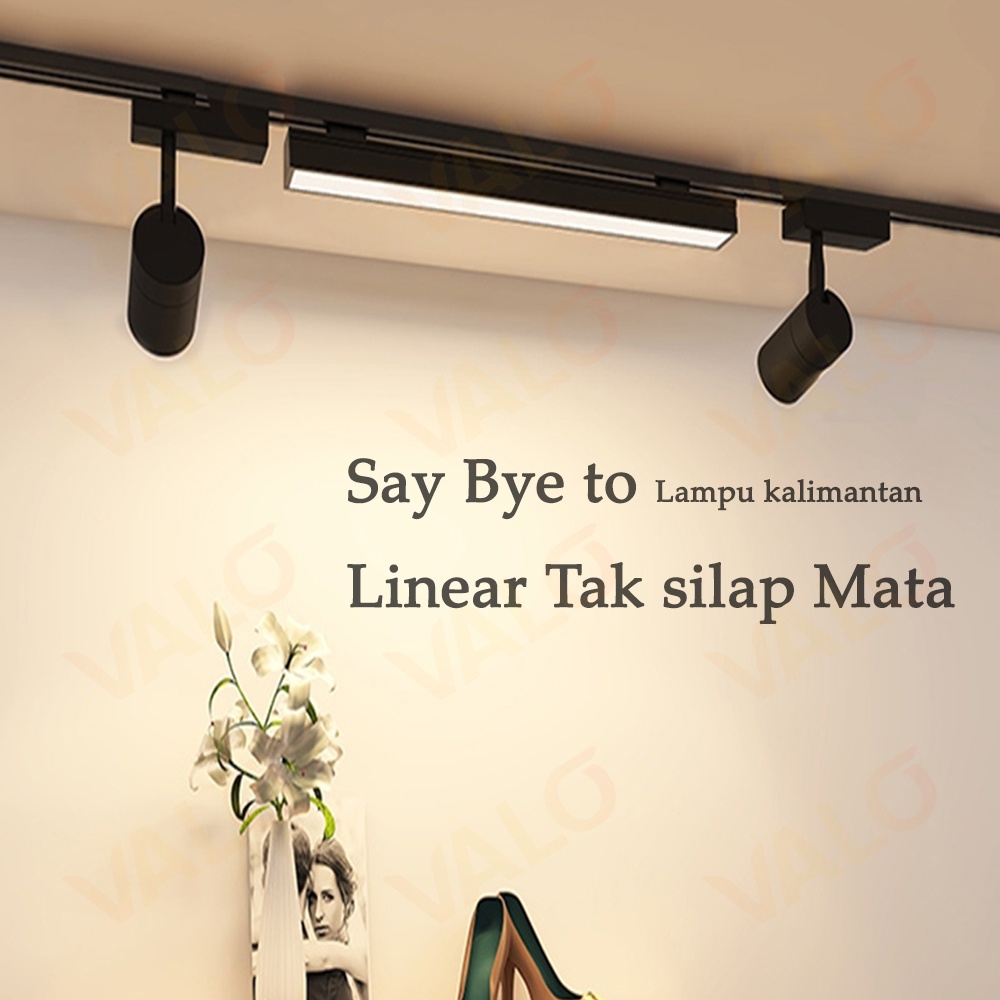 Lampu Linear track light 20w 30w for living room lampu panjang led ...