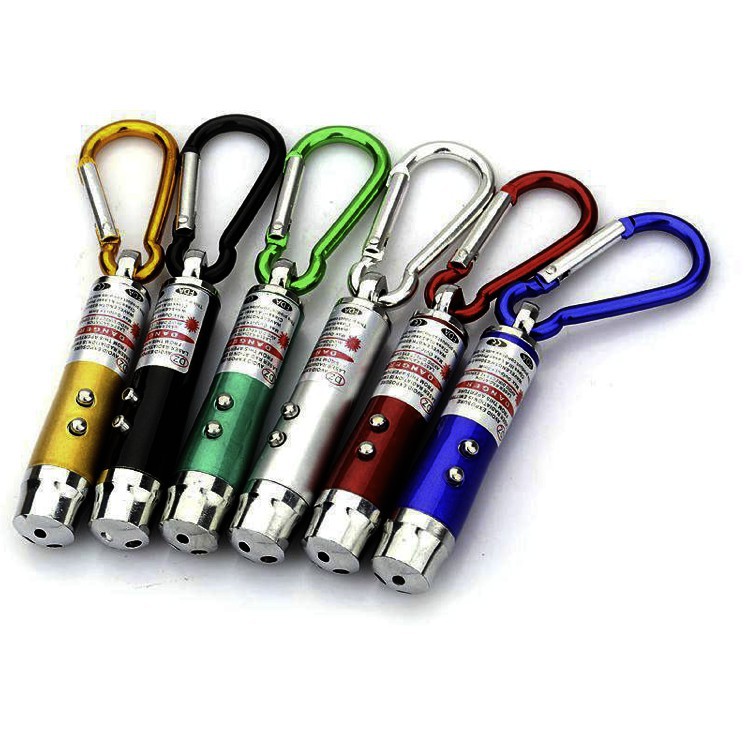 3 in 1 Laser Pointer Pen Flashlight Keychain / Laser / UV Money ...