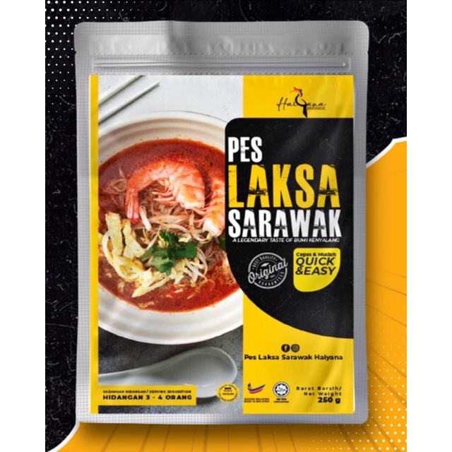 READY STOCK PES LAKSA SARAWAK HAIYANA PES LAKSA SARAWAK LAKSA SARAWAK ...