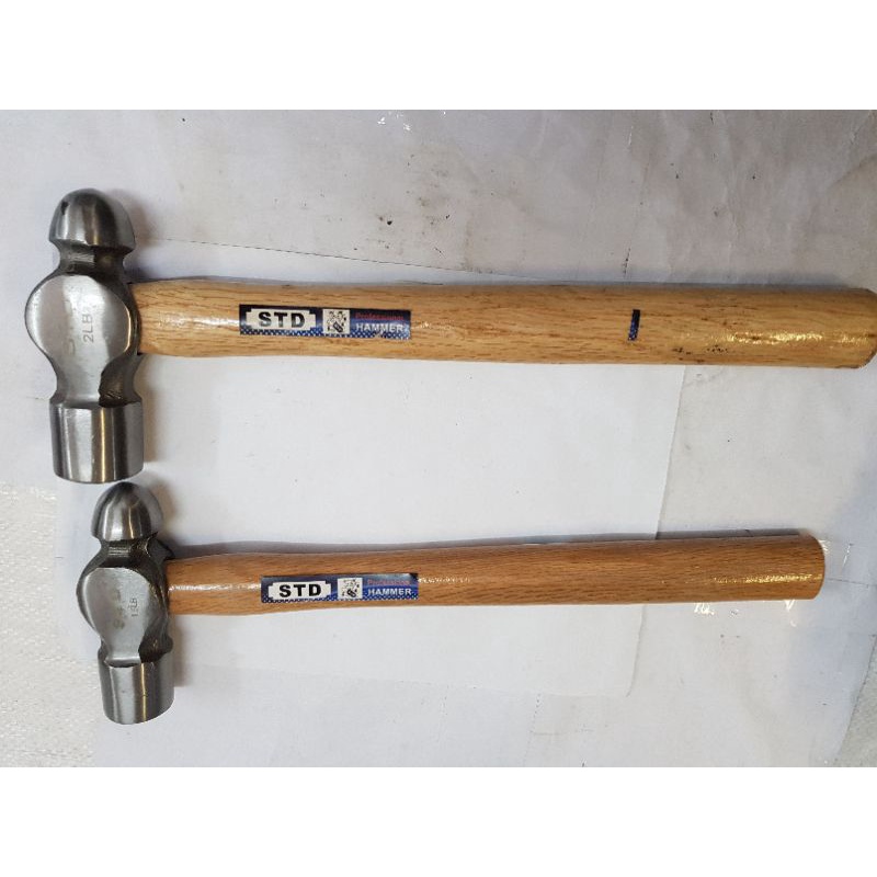 1.5LB 2.5LB HAMMER WOOD HANDLE HEAVY DUTY / ROUND HEAD / TUKUL KAYU ...