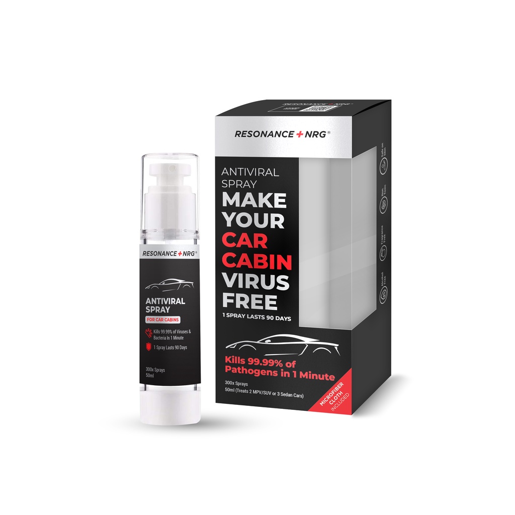 RESONANCE+NRG Antiviral Spray Car Lorry Bus Cabin Surface Anti ...