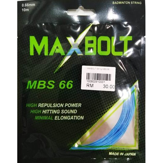 MAXBOLT Badminton String MBS 66 (0.66mm)(100% Original) | Shopee Malaysia
