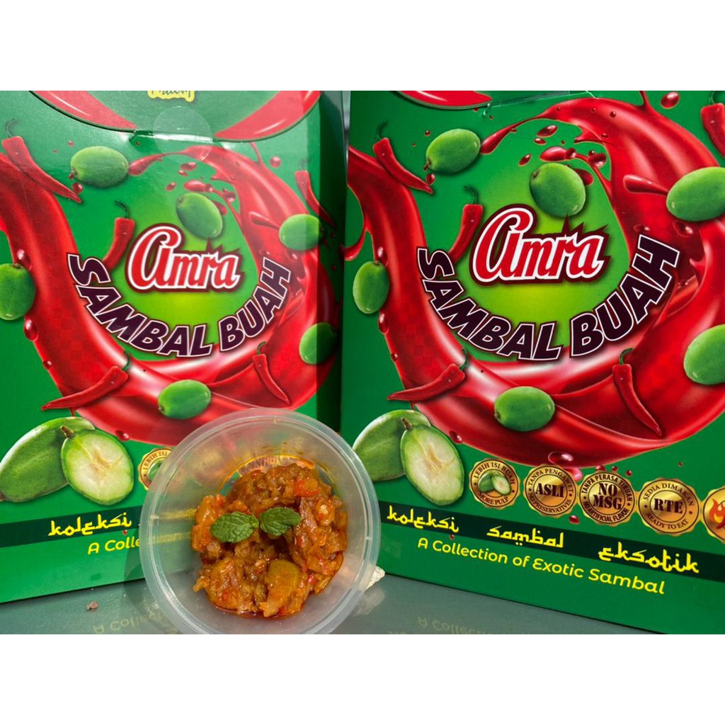 Sambal Viral Sambal Buah Amra Kedondong Shopee Malaysia