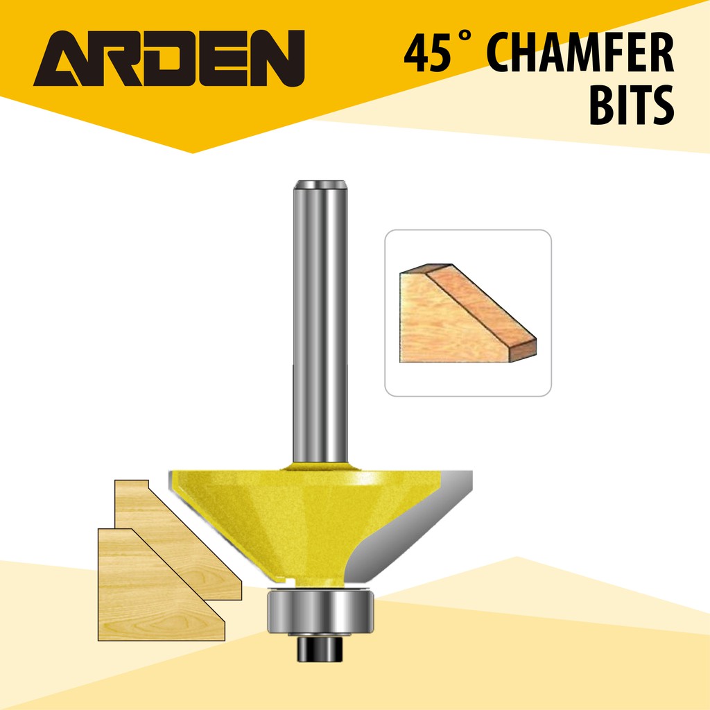 ARDEN 45° Chamfer Bit (306 Series) | Shopee Malaysia