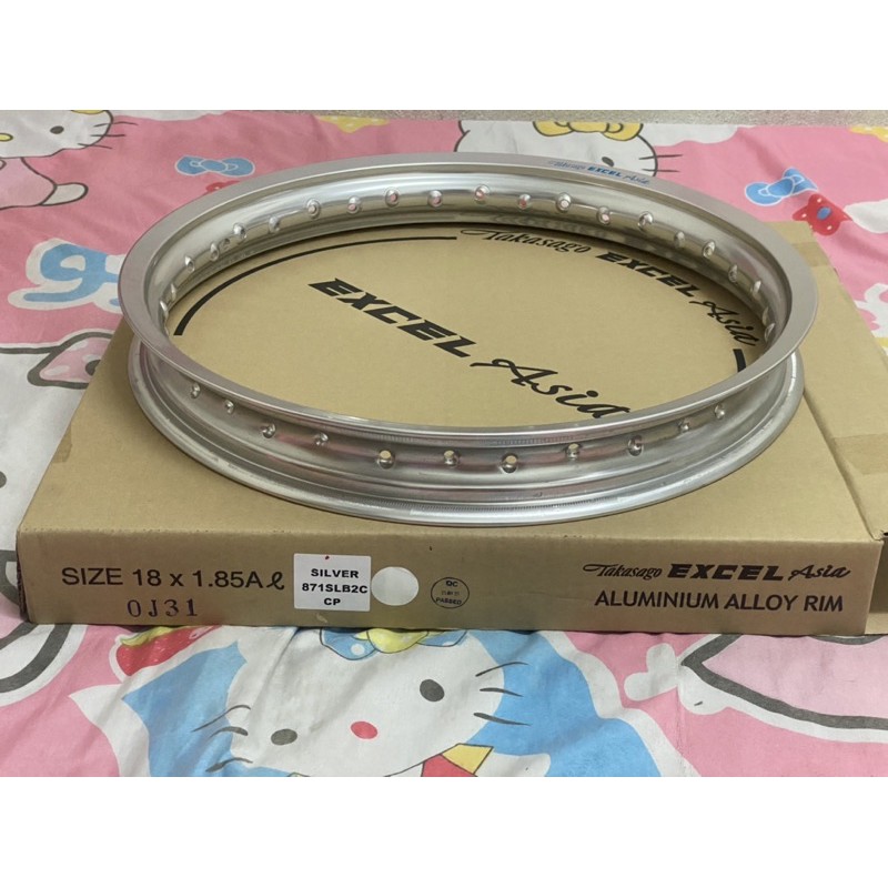 Takasago Excel Rim Asia 1.85 X 18 Silver (36 hole) (1Pcs) | Shopee Malaysia
